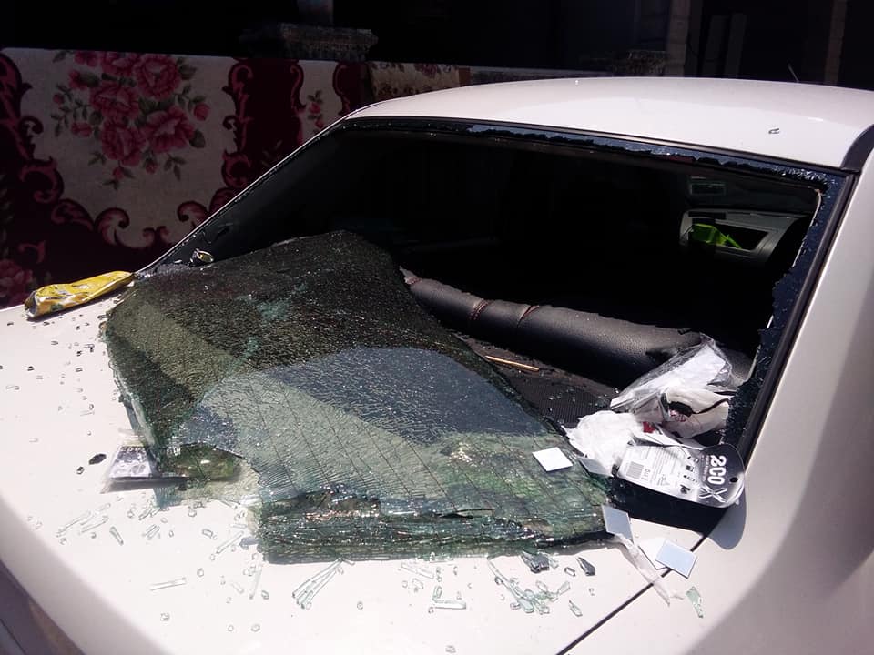 Woman Shocked Perfume Causes Car Mirror Exploded