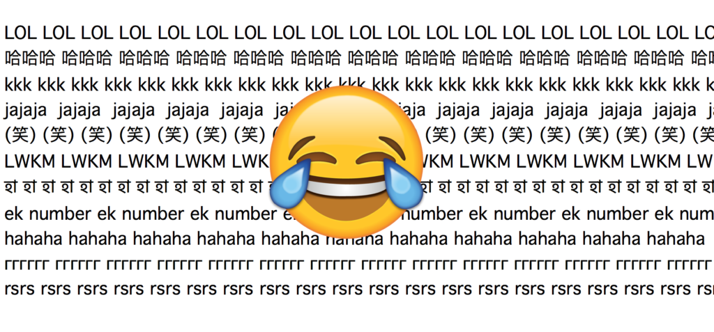 Amazing To Know, How People Laugh Online In Different Languages
